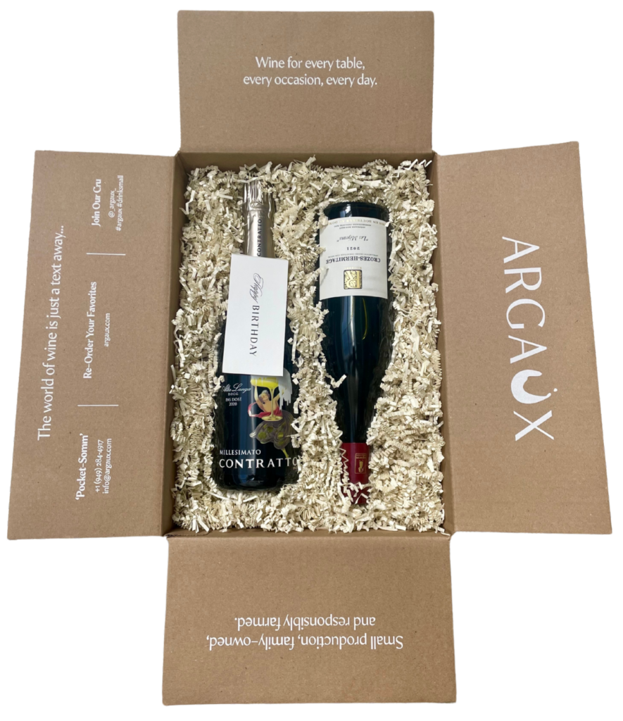 Happy Birthday Wine Gift Box | Argaux